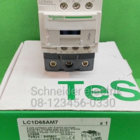 Jual Promo SCHNEIDER KONTAKTOR CONTACTOR LC1D65A 3P 65A Amper 30kW ...