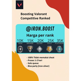 Jual BOOST JOKI VALORANT | Shopee Indonesia