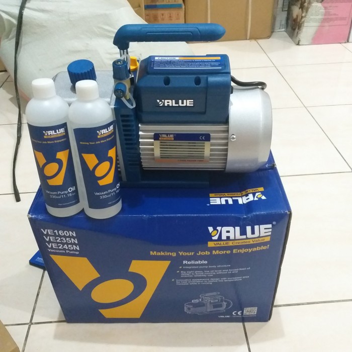 Jual Vacum Pump Ac Value Ve 160 Motor 1/2 Pk Vacum Pump | Shopee Indonesia