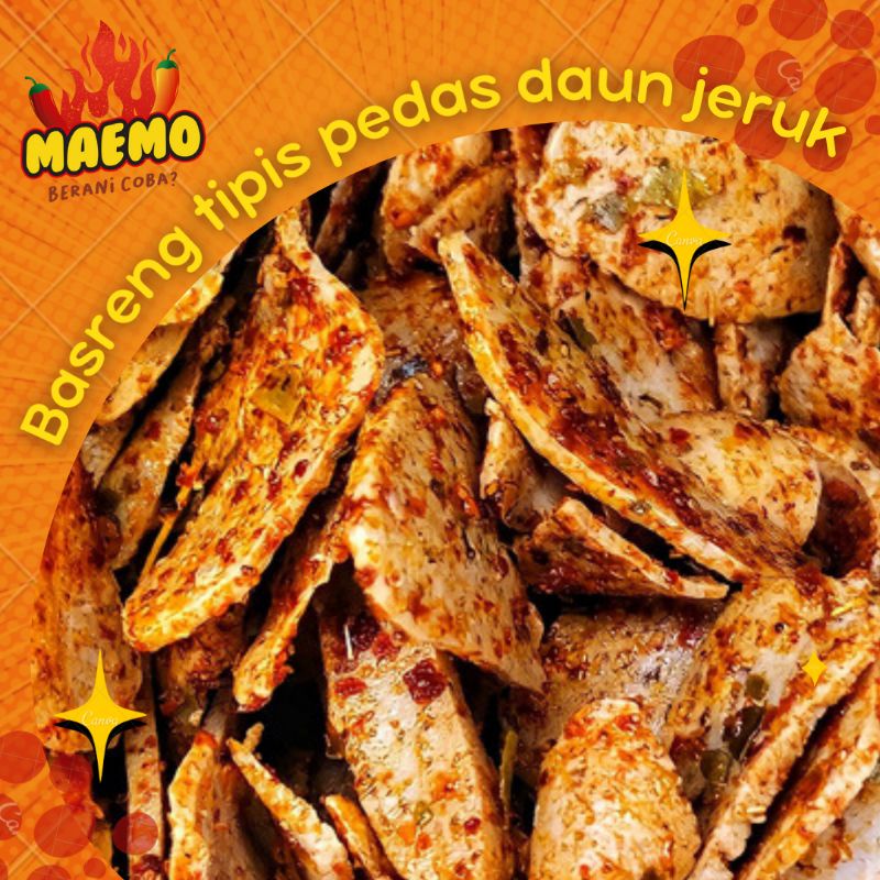 Jual BASRENG TIPIS | PEDAS DAUN JERUK 500gr | Shopee Indonesia
