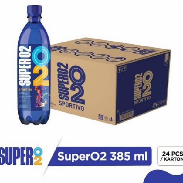 Jual Air Oksigen Super O2 385ml (24pcs) | Shopee Indonesia