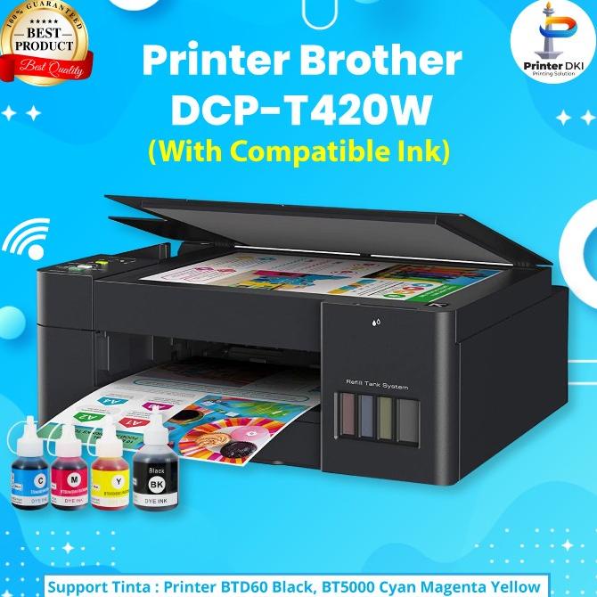 Jual Printer Brother Dcp-T420W / 420W All In One Wifi Print Scan Copy ...