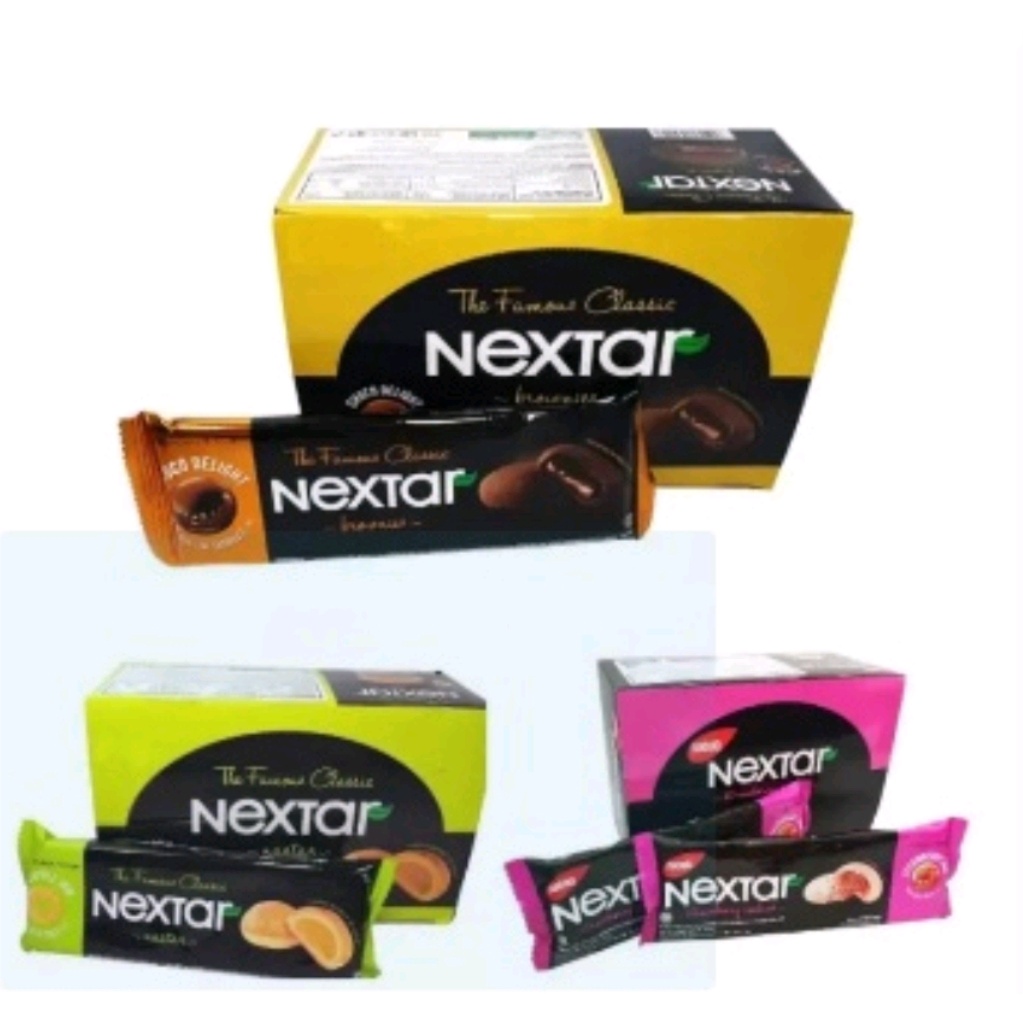 Jual Nabati Nextar Strawberry / Nanas / Cokelat / Brownies 1 Box Isi 10 ...