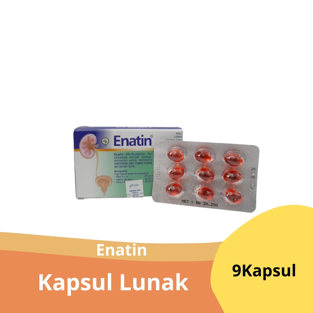 Jual Enatin per 1 strip@9kapsul | Shopee Indonesia