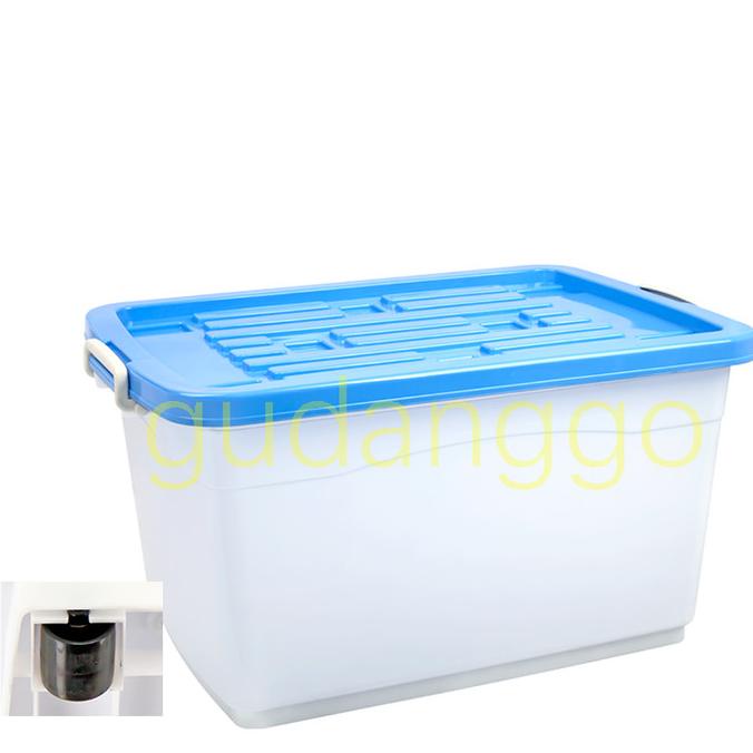 Jual SIERRA Container 160 L Roda 7884 Green Leaf Box Jumbo paling ...