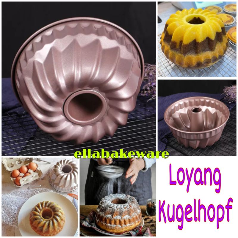 Jual LOYANG TULBAN MOTIF KUGELHOPF PAN ANTI LENGKET | Shopee Indonesia