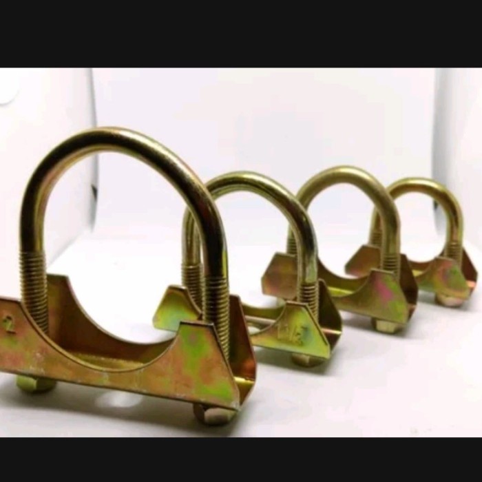 Jual KLEM KNALPOT / KLEM PIPA / KLEM U (UKURAN 1.5", 1.75", 2", 2.5", 3 ...