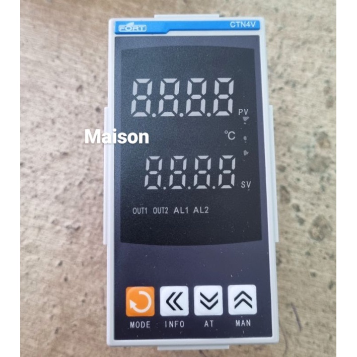 Jual Temperature Controller Fort CTN4V-461 100-240Vac | Shopee Indonesia