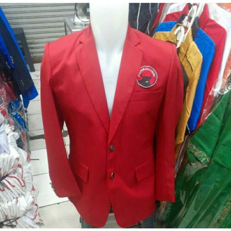 Jual jas merah partai PDI PKP | Shopee Indonesia