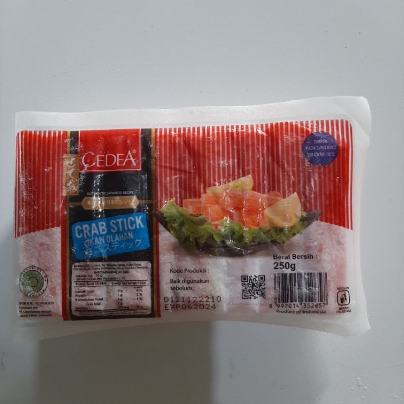 Jual Cedea Crab Stick 250g | Shopee Indonesia