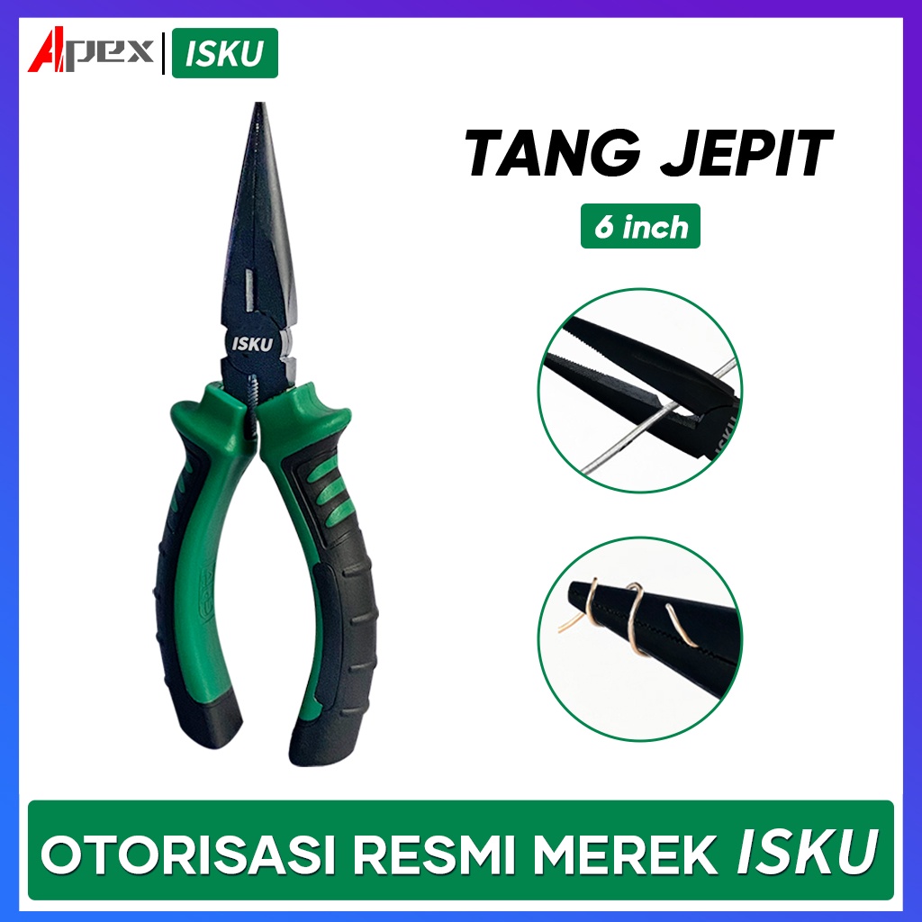 Jual ISKU Tang 8 inch/Tang Kombinasi 6/6/8 inch 55# Steel*/Alat ...