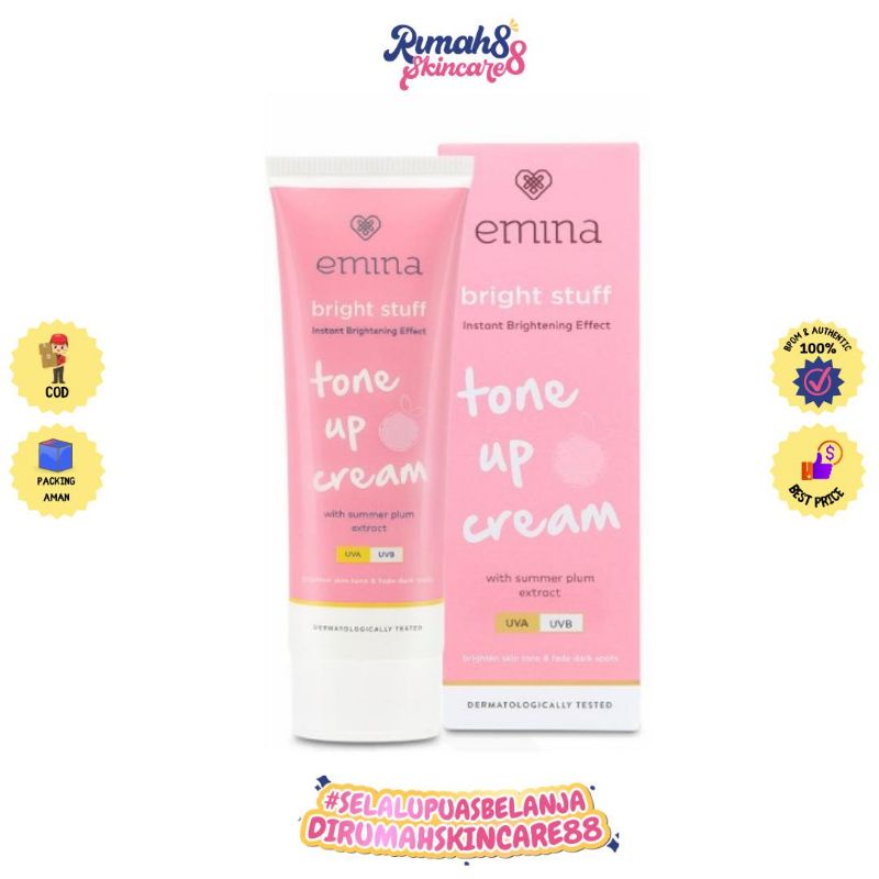 Jual EMINA Bright Stuff Tone Up Cream 20ml | Shopee Indonesia