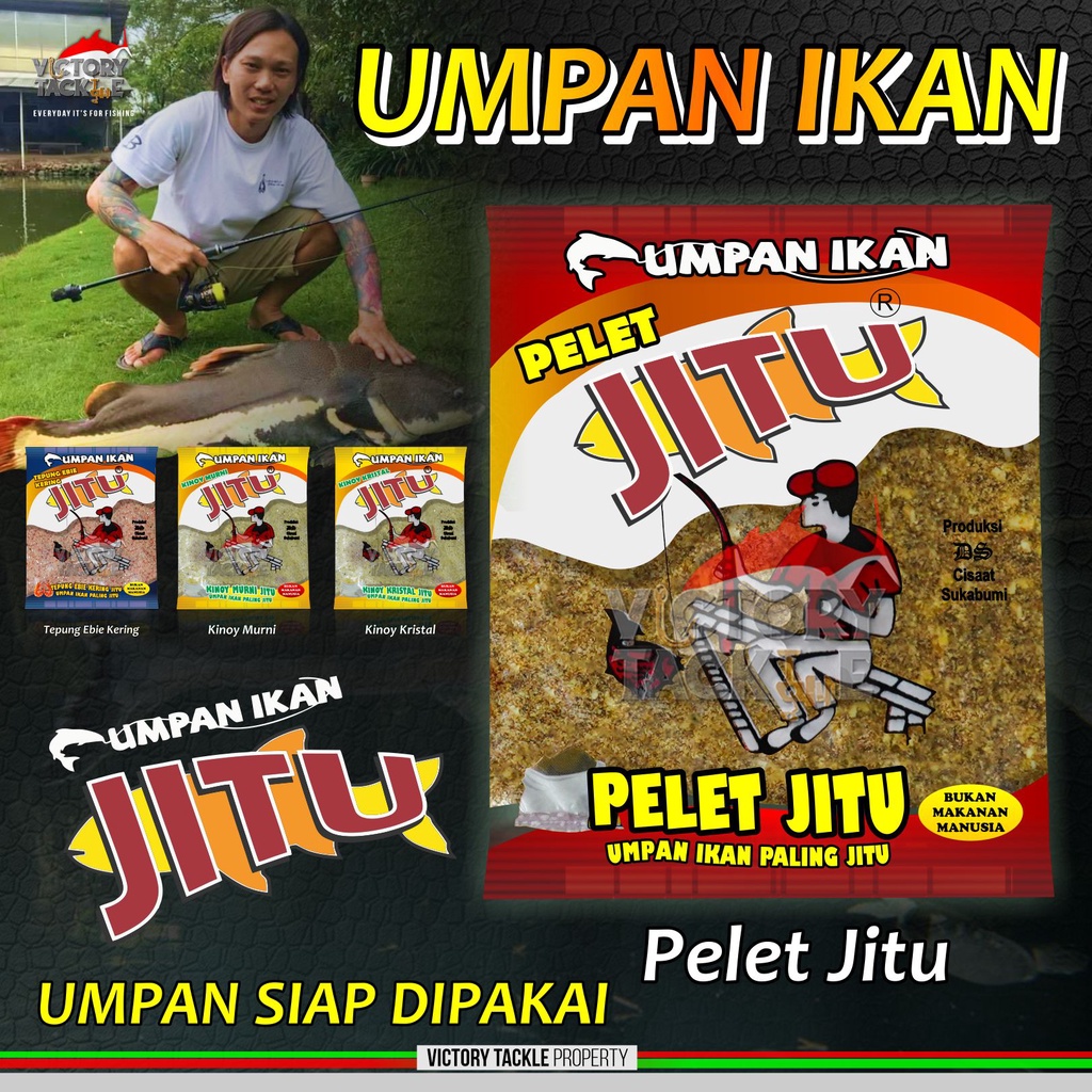 Jual UMPAN MANCING IKAN PELET JITU KINOY MURNI KINOY KRISTAL EBIE ...