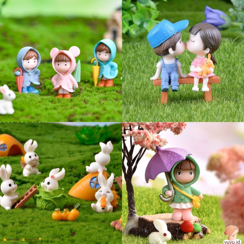Jual Miniatur Pasangan Kekasih /Quinton Miniatur Pinguin Kecil Lucu ...