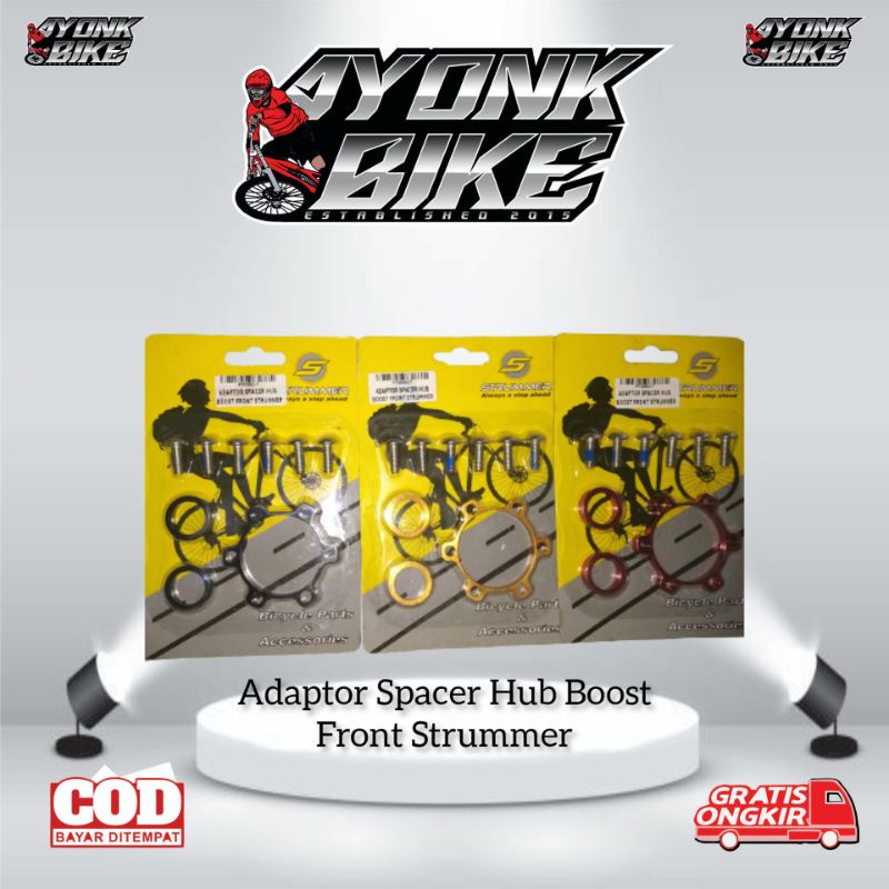 Jual Adaptor hub Boost Ta depan Front 15 x 100 mm To 15 x 110 mm ...