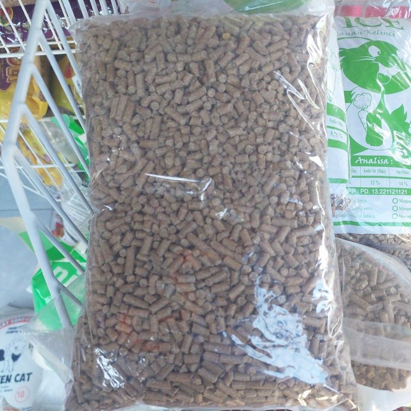 Jual MAKANAN KELINCI NICE KELINCI 250 GRAM PELET KELINCI PAKAN KELINCI ...