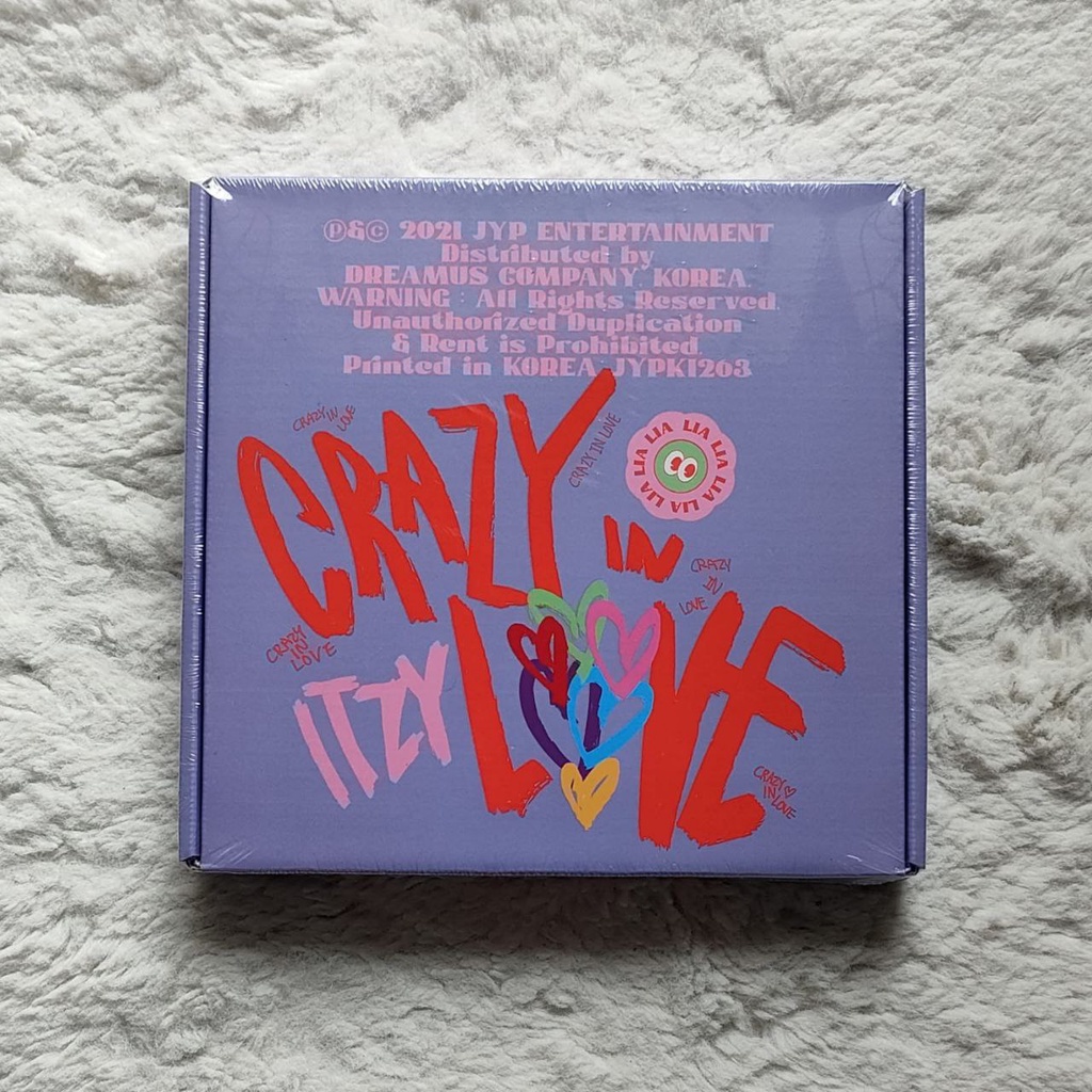 Jual Album ITZY Crazy in Love (Sealed) | Shopee Indonesia