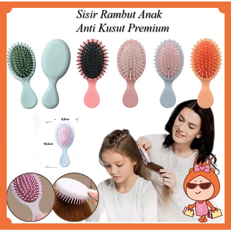 Jual Reseller Welcome - S5653 Sisir Rambut Anak Anti Kusut Premium ...
