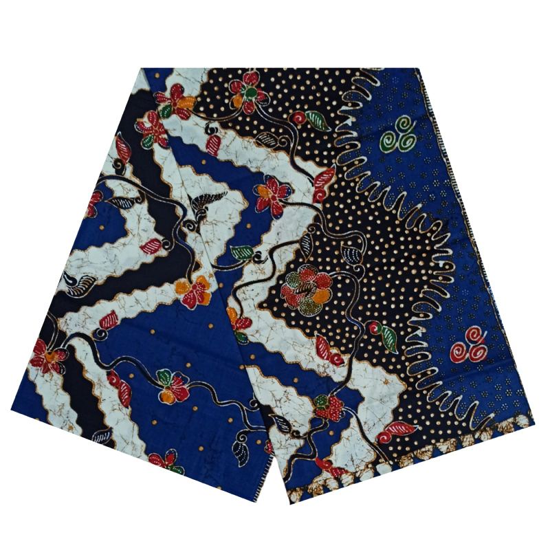 Jual Kain Batik Primisima Katun Motif Bunga Teratai | Shopee Indonesia