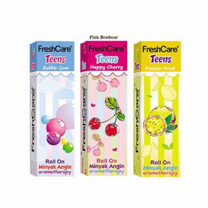 Jual FreshCare Teens Cherry | Bubble Gum | Passion Fruit | Shopee Indonesia