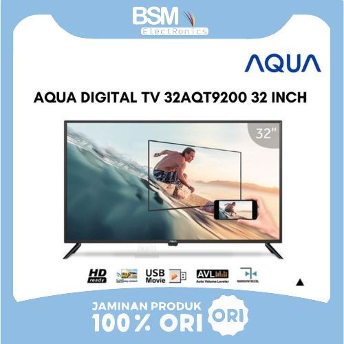 Jual AQUA JAPAN LED TV Digital 32 Inch - Miracast LE32AQT9200M ...