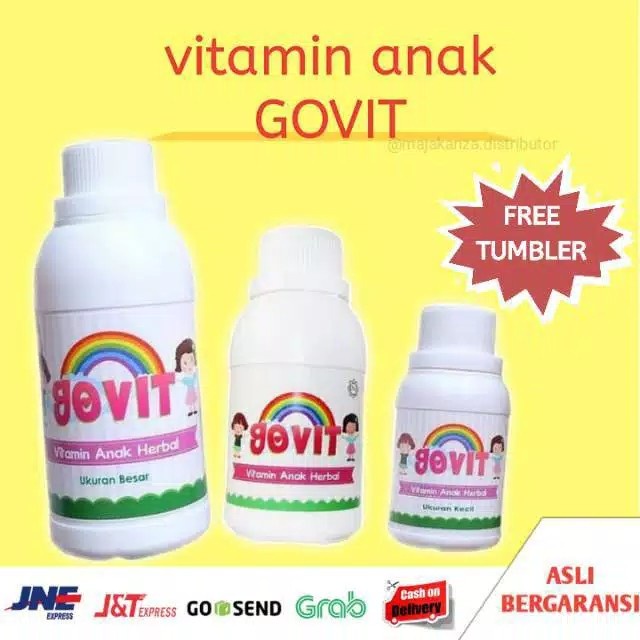 Jual govit vitamin anak ukuran 150ml | Shopee Indonesia