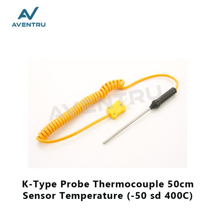 Jual Thermocouple Type Tipe K Probe Sensor Suhu -50 s/d 400 Derajat ...