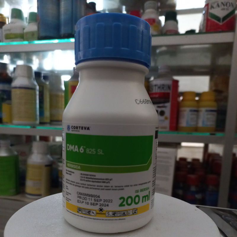 Jual Herbisida DMA-6 825SL isi 200ml - pembasmi rumput liar daun-daunan ...