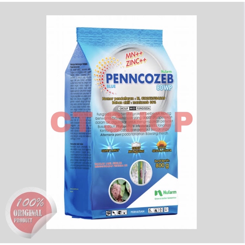 Jual Fungisida Nufarm Penncozeb Blue 1Kg I Mancozeb Biru | Shopee Indonesia