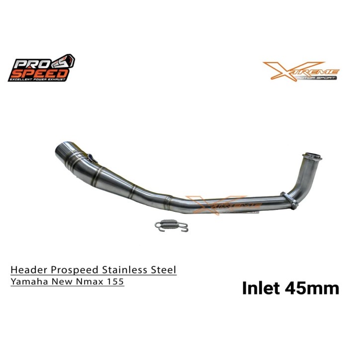 Jual Header / Pipa Knalpot Prospeed Yamaha Nmax 150 New 2020 SS Inlet ...