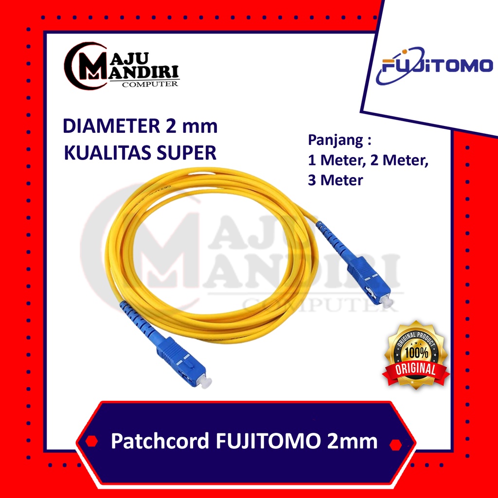 Jual FUJITOMO PATHCORE CONECTOR YELLOW 2MM | Shopee Indonesia