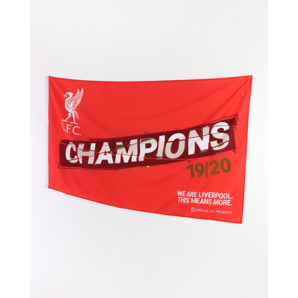 Jual Bendera Liverpool LFC Premier League Champions 19-20 Flag | Shopee ...