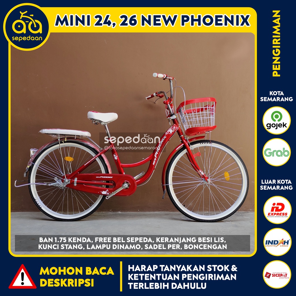 Jual Sepeda MINI/CTB 26" NEW PHOENIX - Pipa 1 (CARGO) | Shopee Indonesia