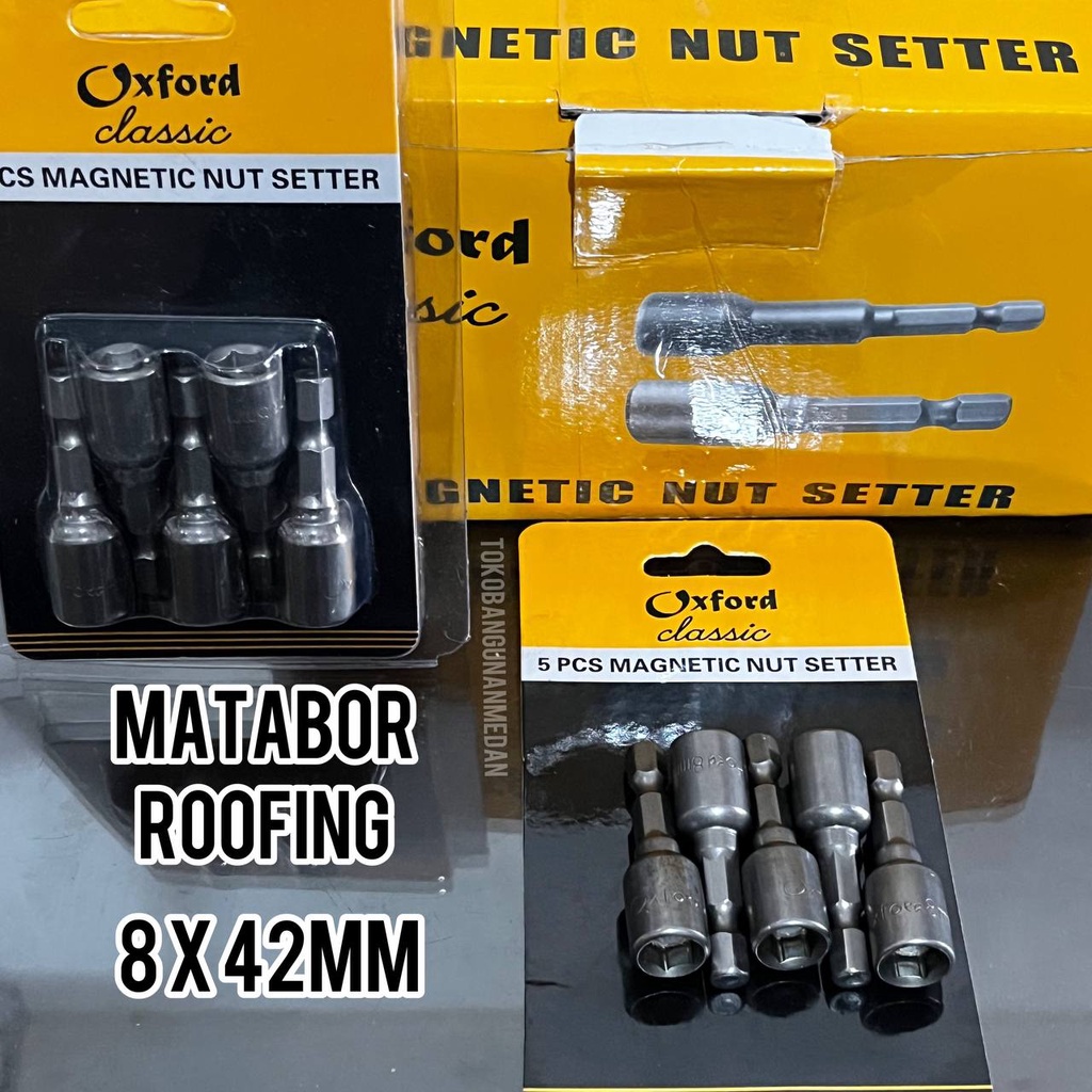 Jual Magnetic nut setter OXFORD Pendek 8 x 42 mm - Matabor roofing sok ...
