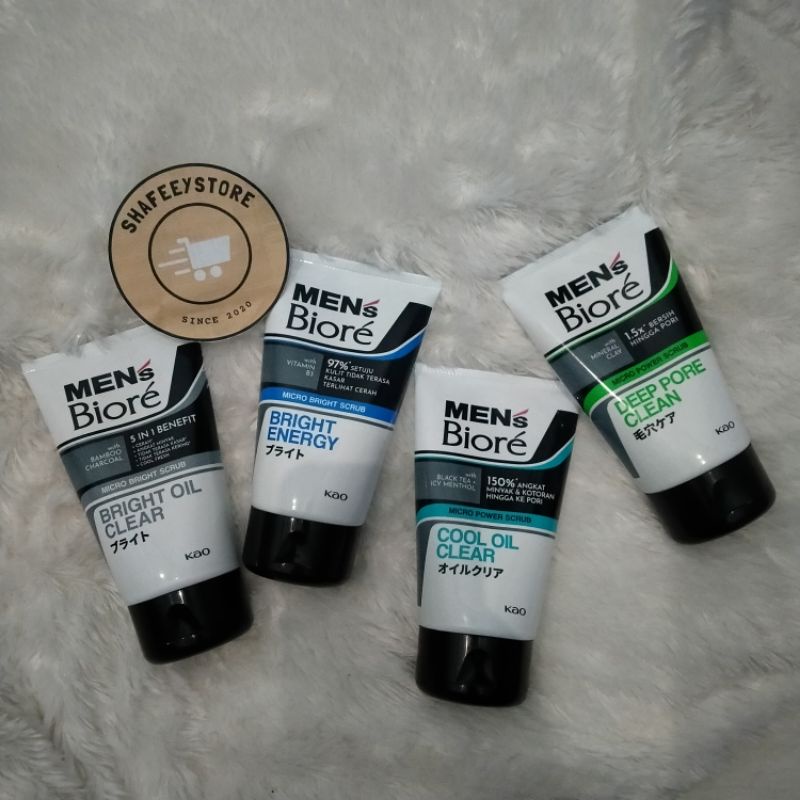 Jual Biore men facial foam 100gram | Shopee Indonesia