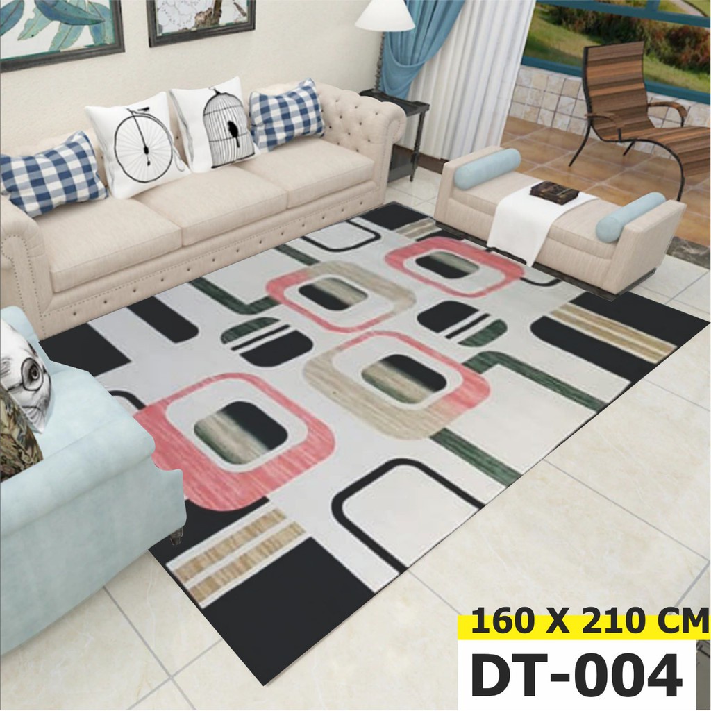 Jual TERMURAH Karpet Permadani Motif Terbaru Karpet Lantai Ruang Tamu ...