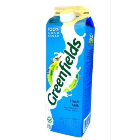 Jual Greenfields Fresh Milk 1 liter | Shopee Indonesia