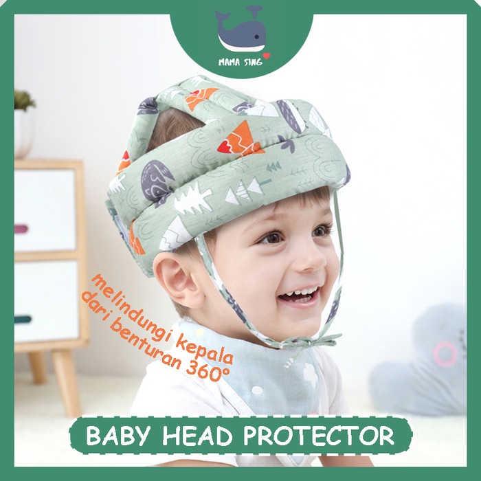 Jual MAMA SING Topi Pelindung Kepala Bayi Helm Anti Bentur | Shopee ...