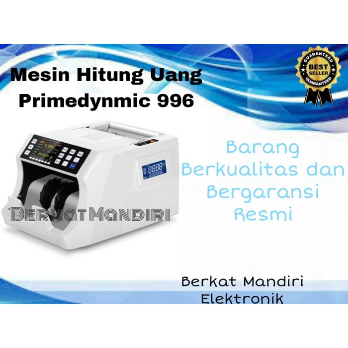 Jual Mesin Hitung Uang Prime Dynamic 996 / Money Counter Prime Dynamic ...
