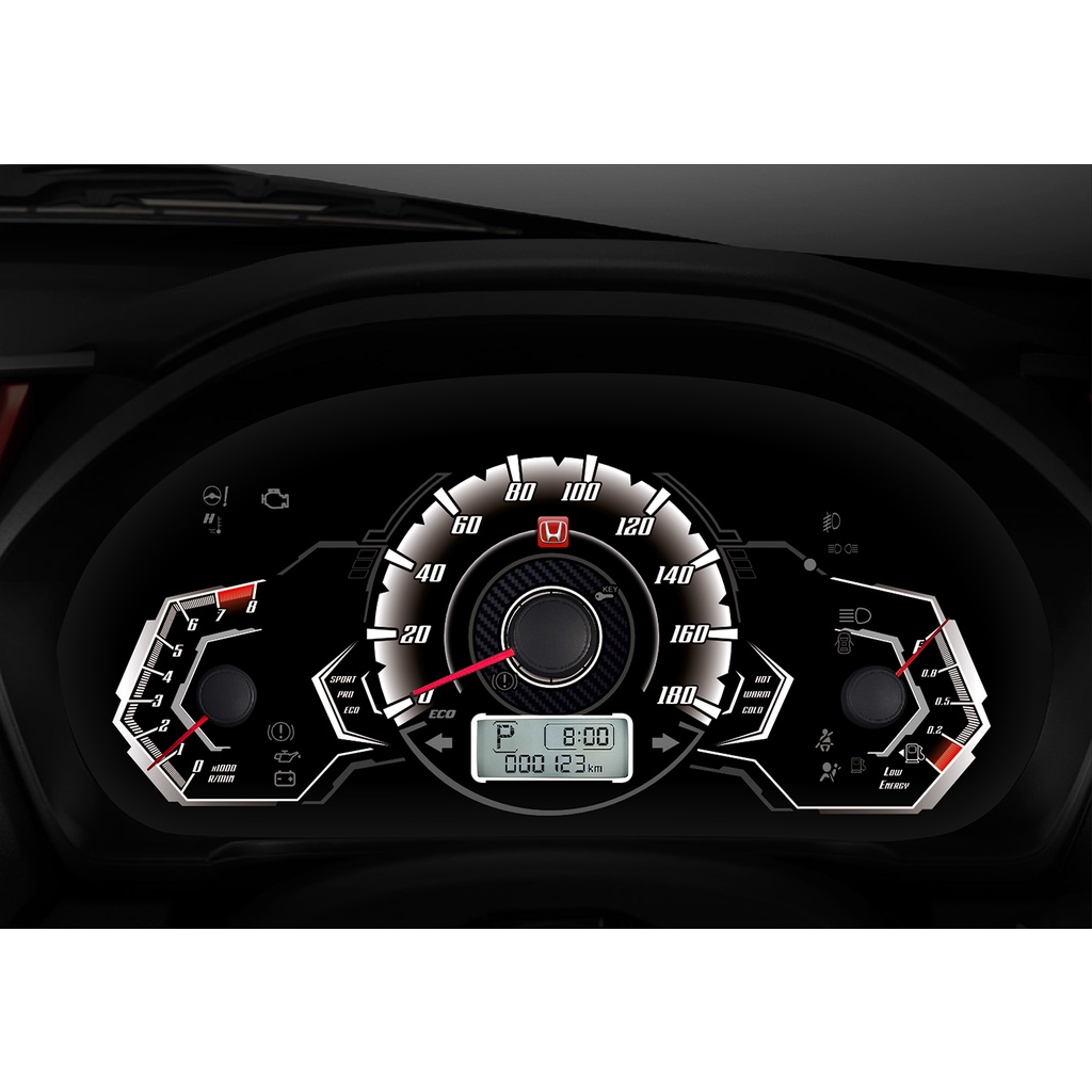 Jual Custom Speedometer Brio/Mobilio Speed White | Shopee Indonesia
