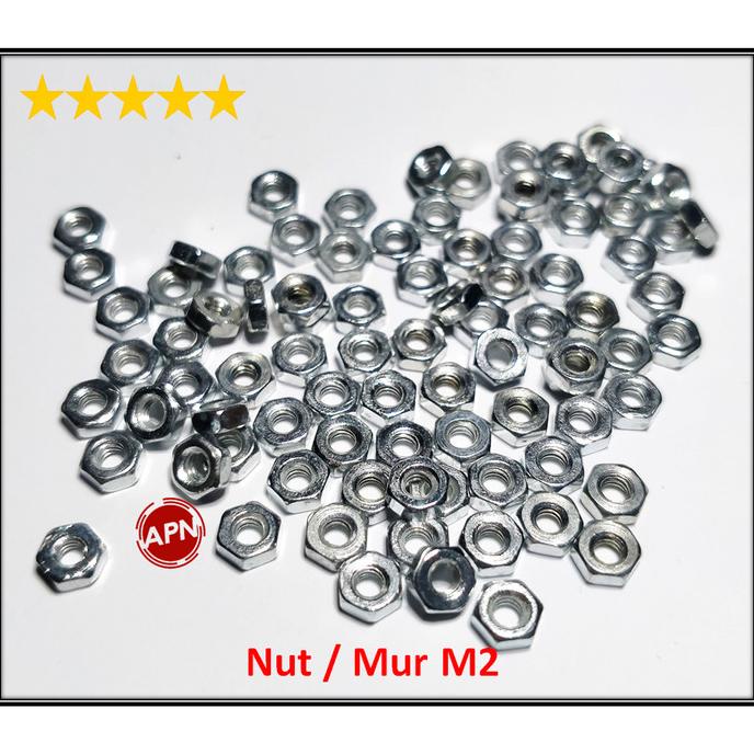 Jual Mur 2Mm / Mur M2 / Nut M2 | Shopee Indonesia