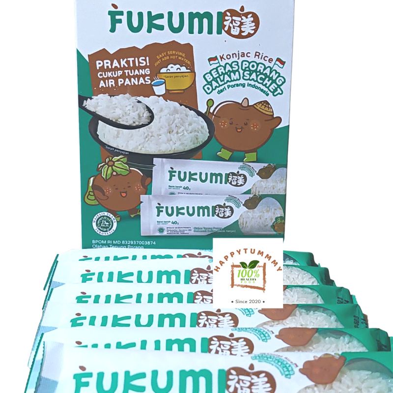 Jual HPT - FUKUMI BERAS PORANG SACHET - Fukumi Shirataki Beras Konjac ...