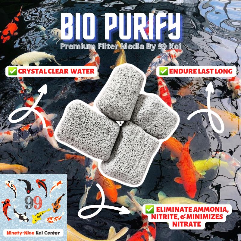 Jual Bio Crystal Lokal 1kg Bio Purify Media Filter Biologis Kolam dan ...