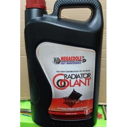 Jual Air Radiator Coolant Megacool Red 5 Liter Original -65905 #Original | Shopee Indonesia