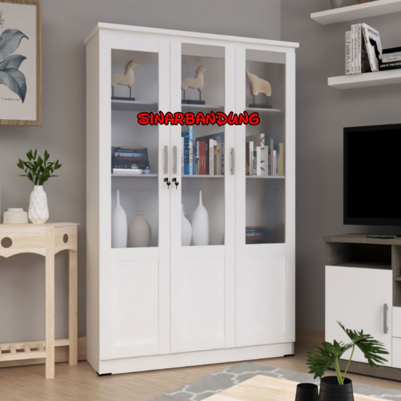 Jual LEMARI HIAS KACA / LEMARI KACA PAJANGAN / LEMARI KACA SERBA GUNA ...