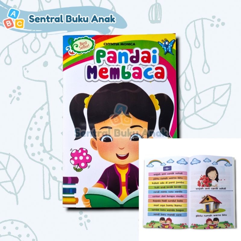 Jual Buku Latihan Mengeja Kata untuk Anak PAUD TK dan Pra SD Full Color ...