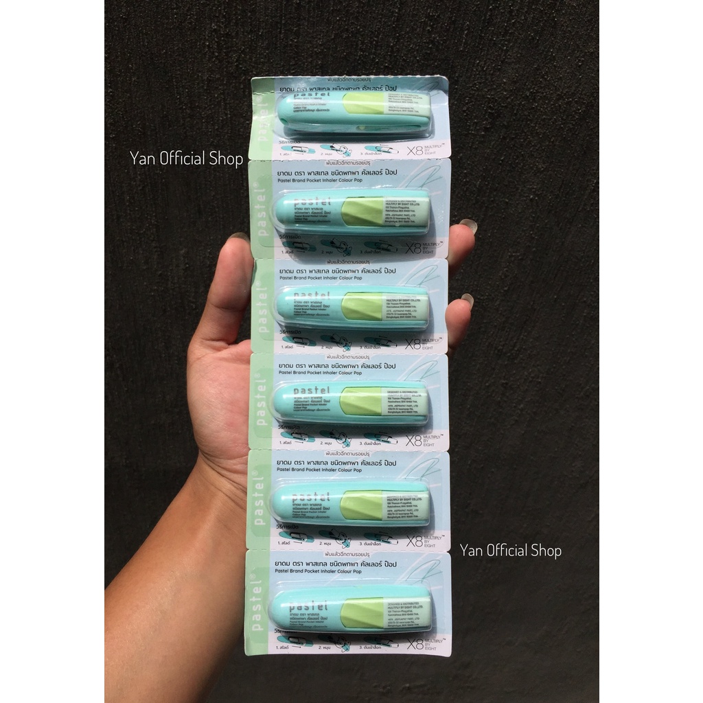 Jual Pastel Brand Pocket Inhaler - Original Thailand | Shopee Indonesia