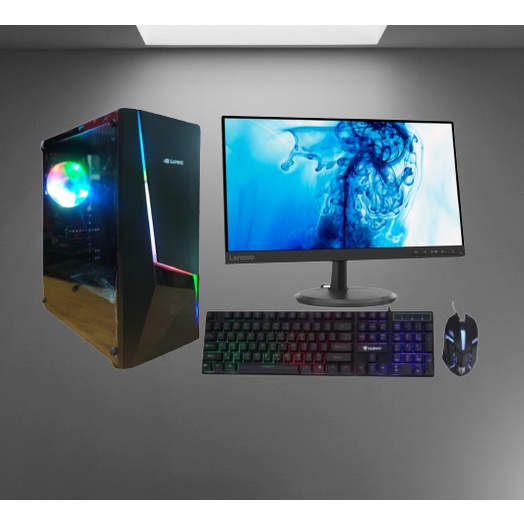 Jual FULL SET PC GAMING AMD RYZEN 5 5600G/Monitor 22"/16GB/240GB SSD ...