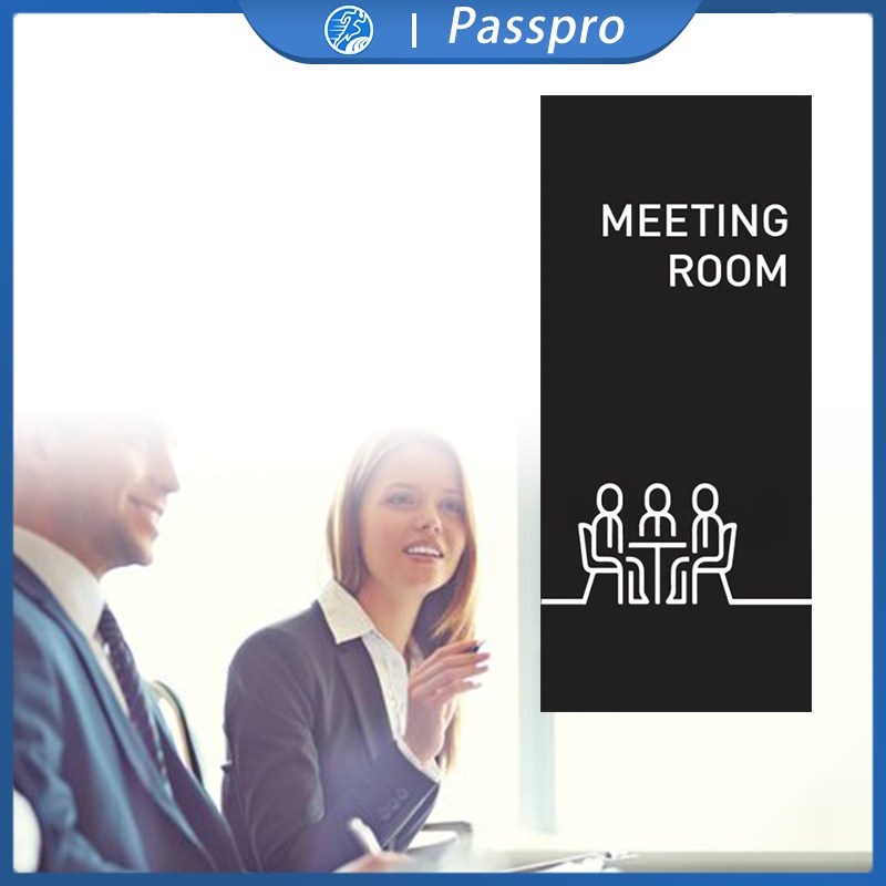Jual Sign Board Akrilik Meeting Room 10x23cm Label Signage Ruang Rapat ...