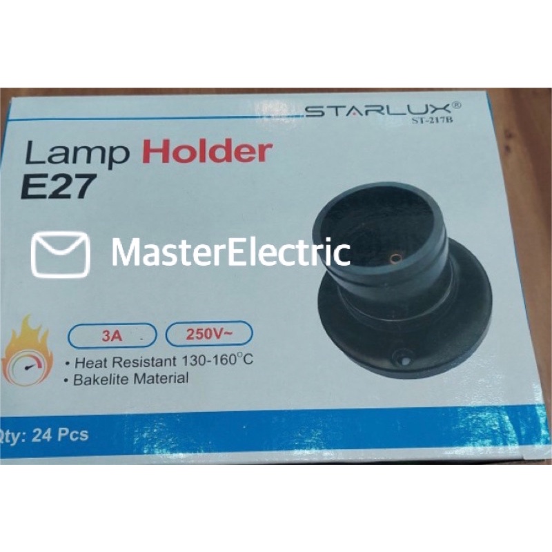 Jual FITTING DUDUK MINI BULAT HITAM FITING DUDUK PITING KECIL E27 ...